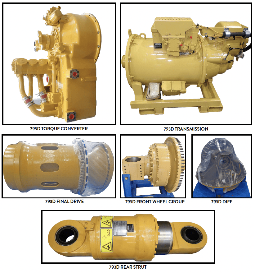 793D LATEST IRON - Complete Parts and Equipment